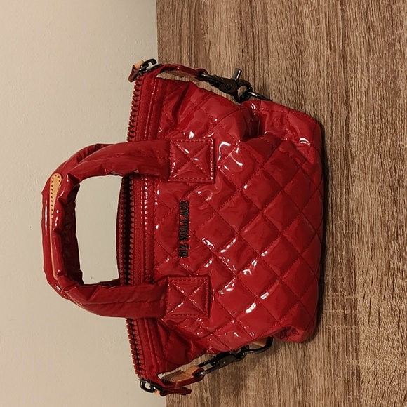 MZ Wallace | Bags | Mz Wallace Red Lacquer Mini Bag It Was Only Worn A ...